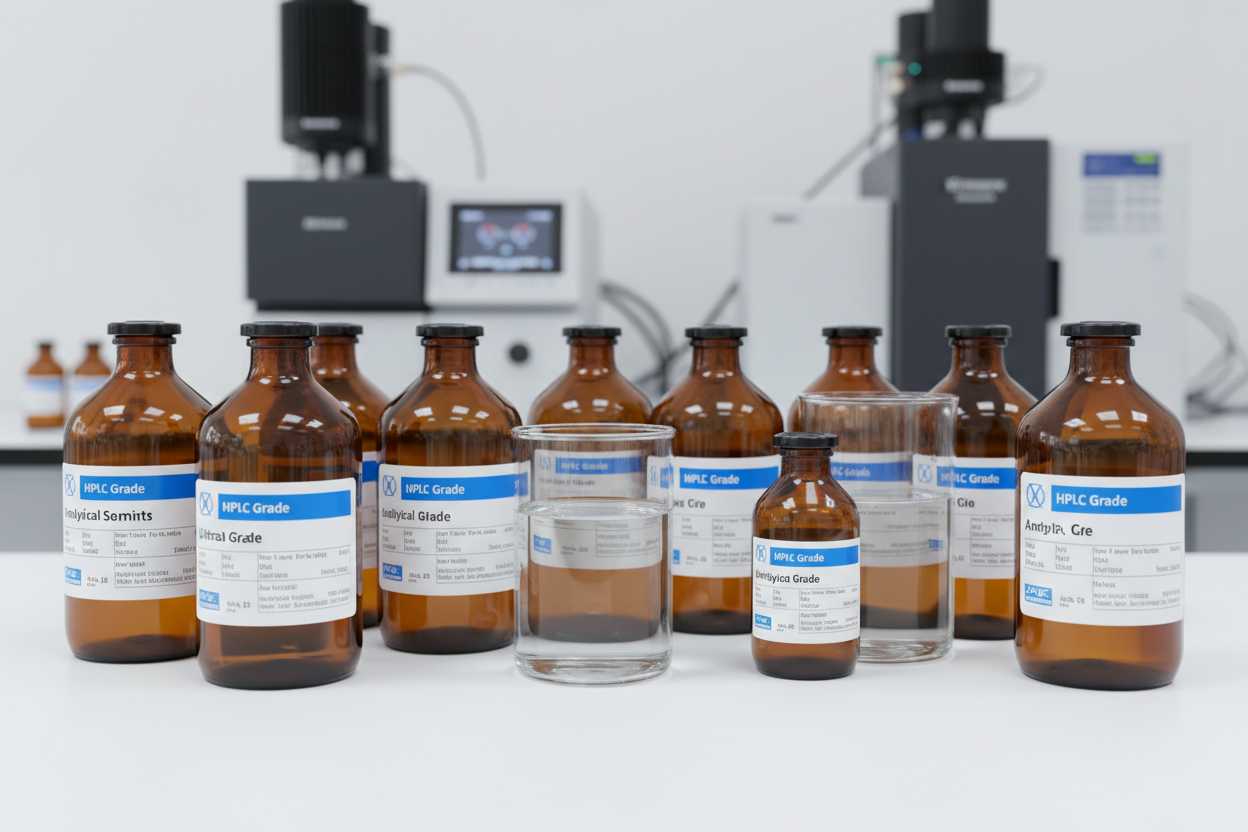 HPLC Grade, GC Grade & LC-MS Solvents - Cristal Group – Cristal Group ...